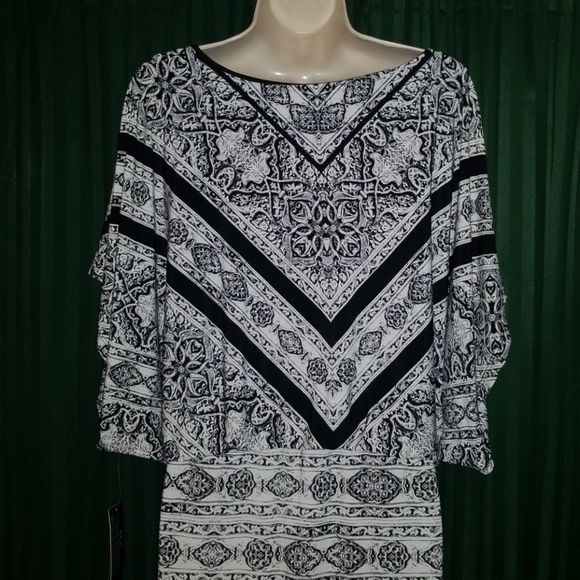 Style & Co. | Dresses | Style And Corganic Blooms Traffic Jam Dress ...